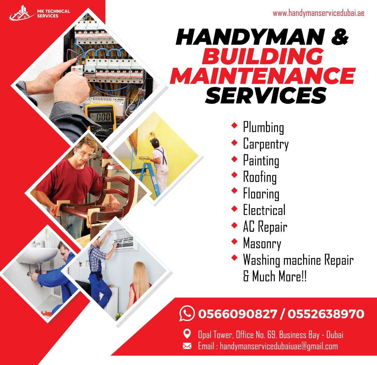 Handyman & Maintenance Services Dubai - iFind